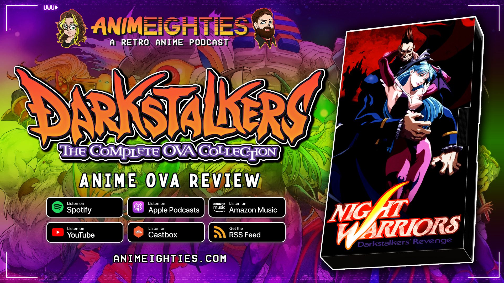 Darkstalkers - AnimEighties - A Retro Anime Podcast